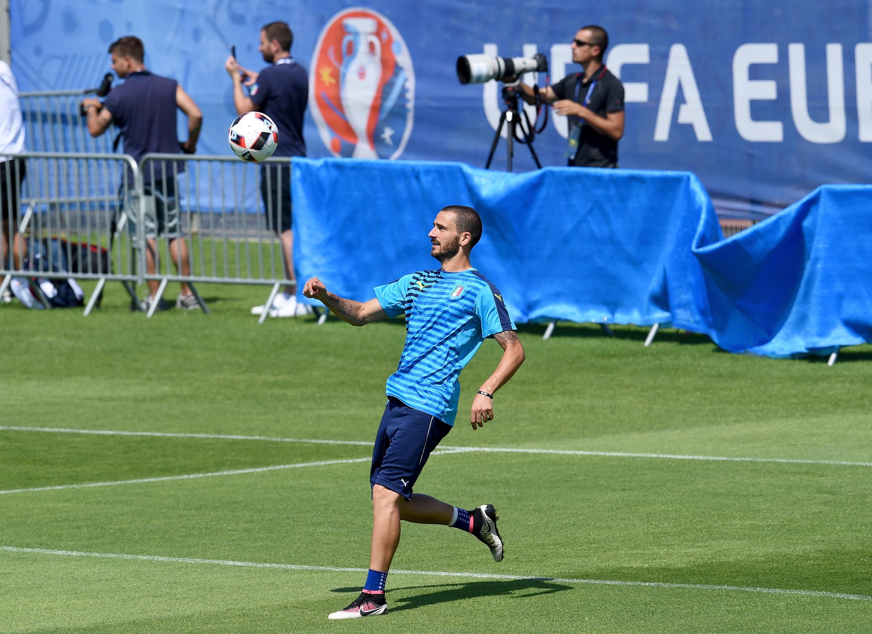 Calcio, nazionale: a Bari un arrivo importante, Leonardo Bonucci