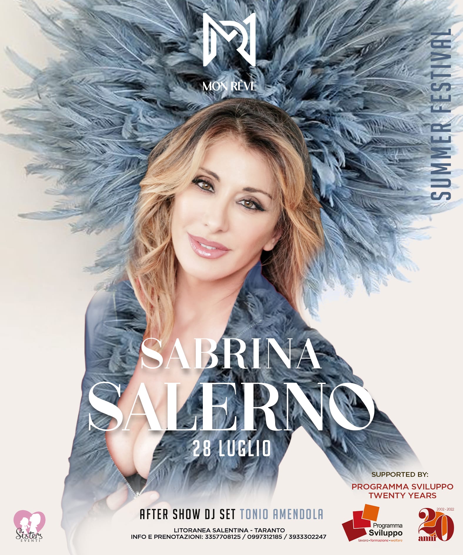 locandina Sabrina Salerno – Noi Notizie.