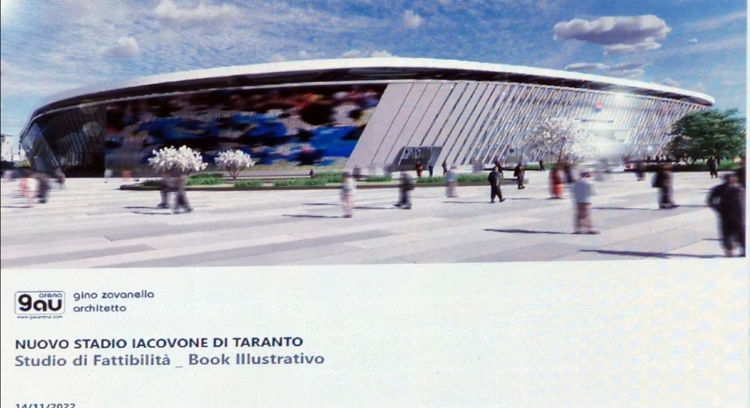 Ecco come saranno lo stadio di Taranto ed il palaeventi di Brindisi – Noi Notizie.