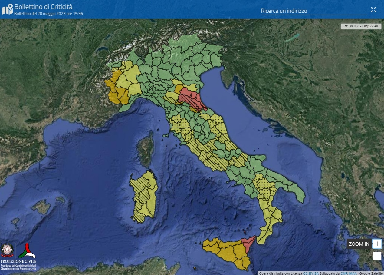 Maltempo: la Puglia non è in allerta che per Emilia-Romagna e Sicilia è rossa ed in Piemonte il ...