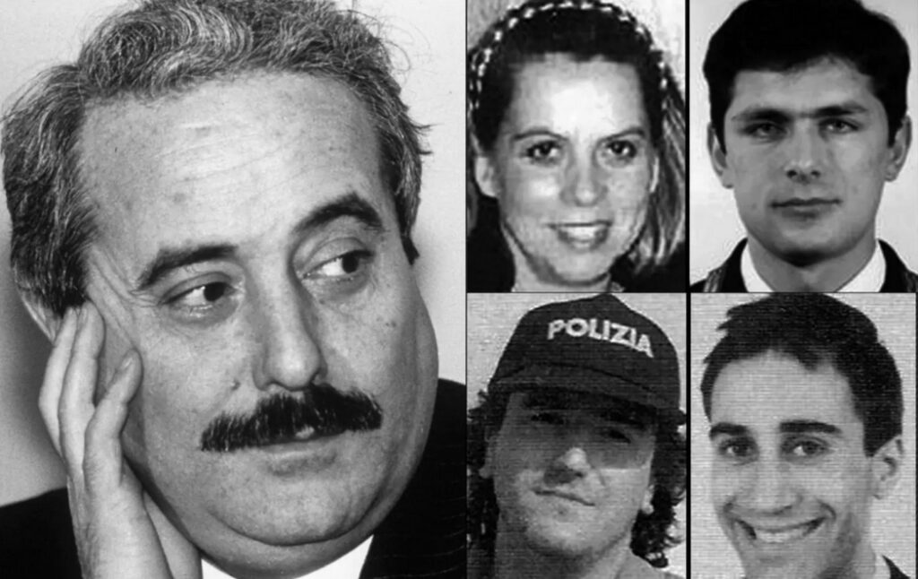 Giovanni Falcone, Francesca Morvillo, i pugliesi Rocco Dicillo e ...