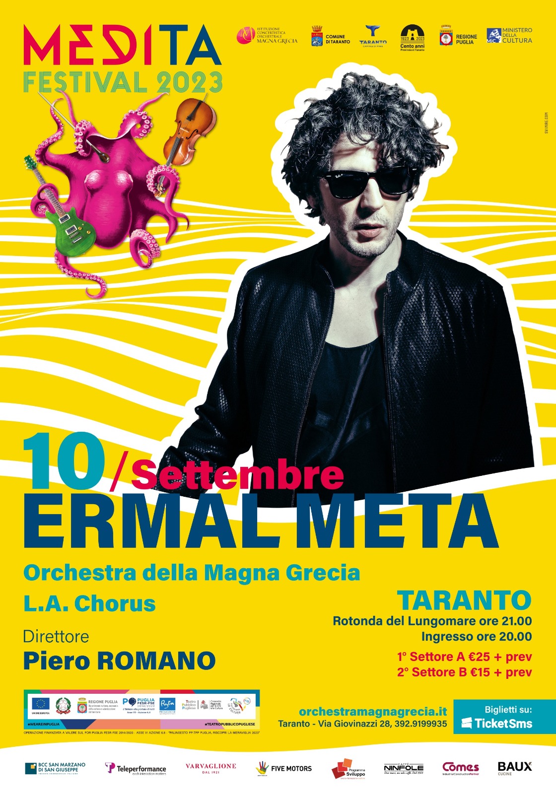 Taranto: concerto di Ermal Meta – Noi Notizie.
