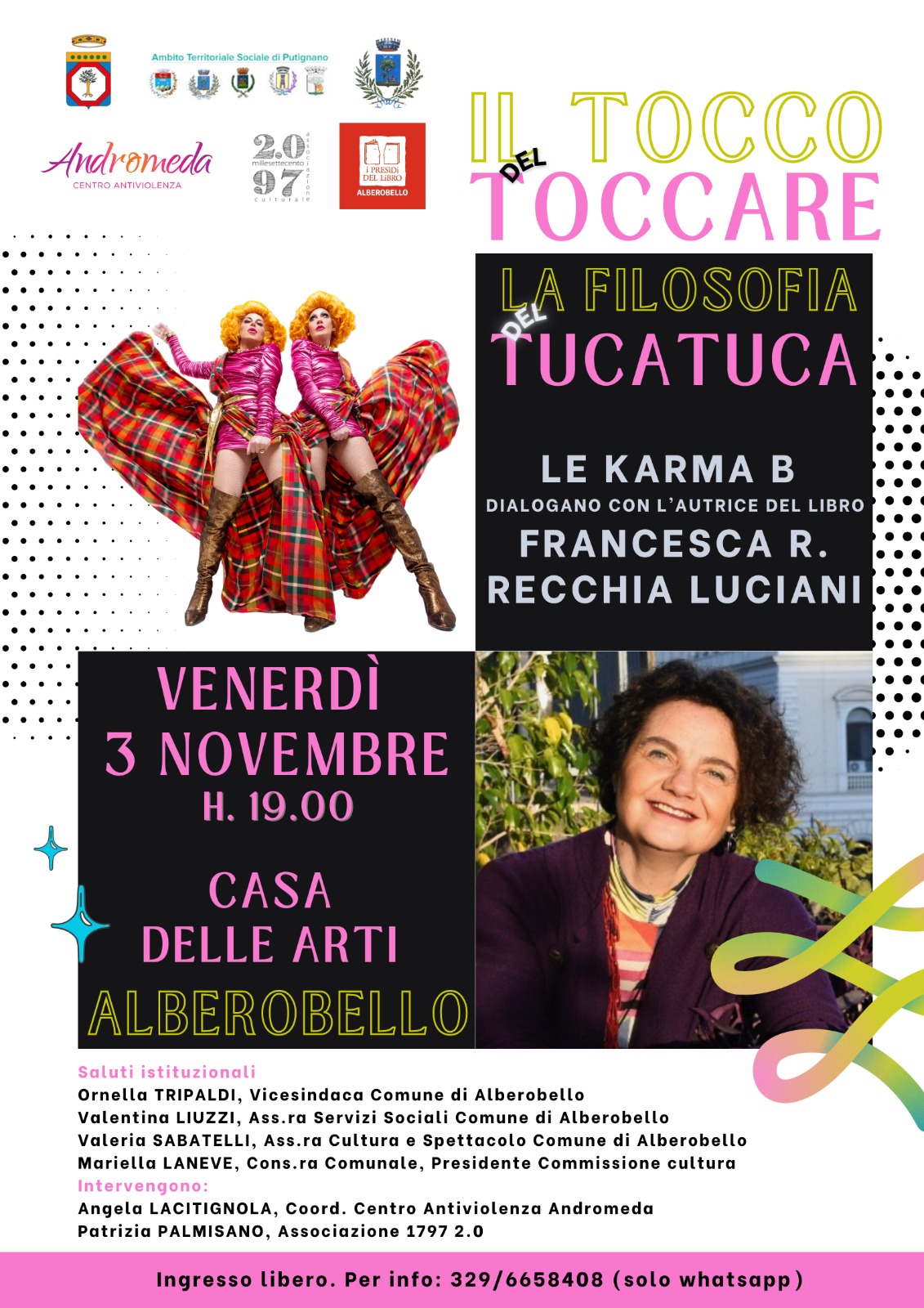 Alberobello: "Il tocco del toccare. La filosofia del tuca tuca" – Noi ...