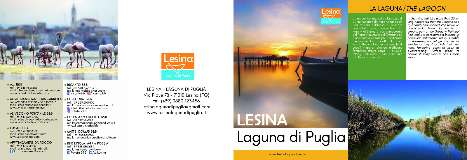 Brochure associazione Lesina Laguna di Puglia – Noi Notizie.