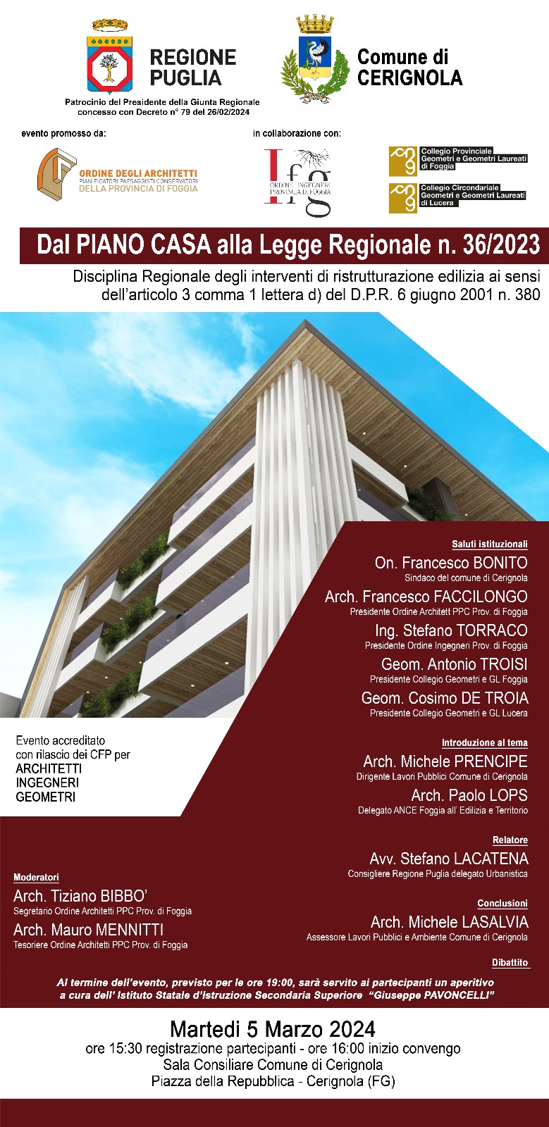 Cerignola: piano casa, convegno martedì – Noi Notizie.