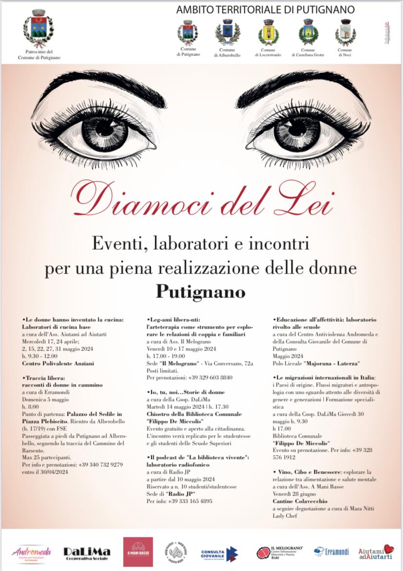 Putignano: "Diamoci del Lei" – Noi Notizie.