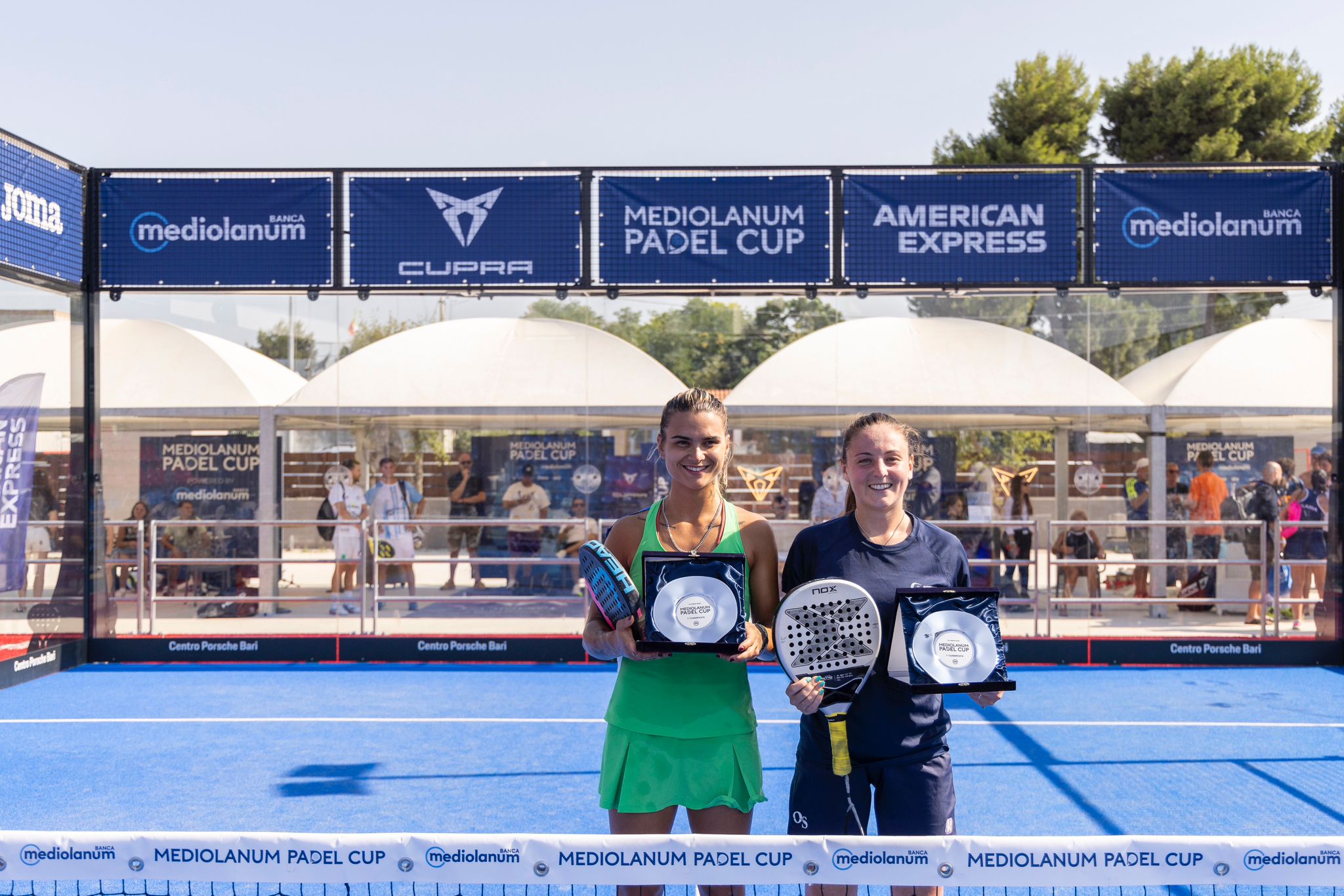 Bari, padel: vittoria di Ciabattoni-Aima nella finale femminile. Oggi ...