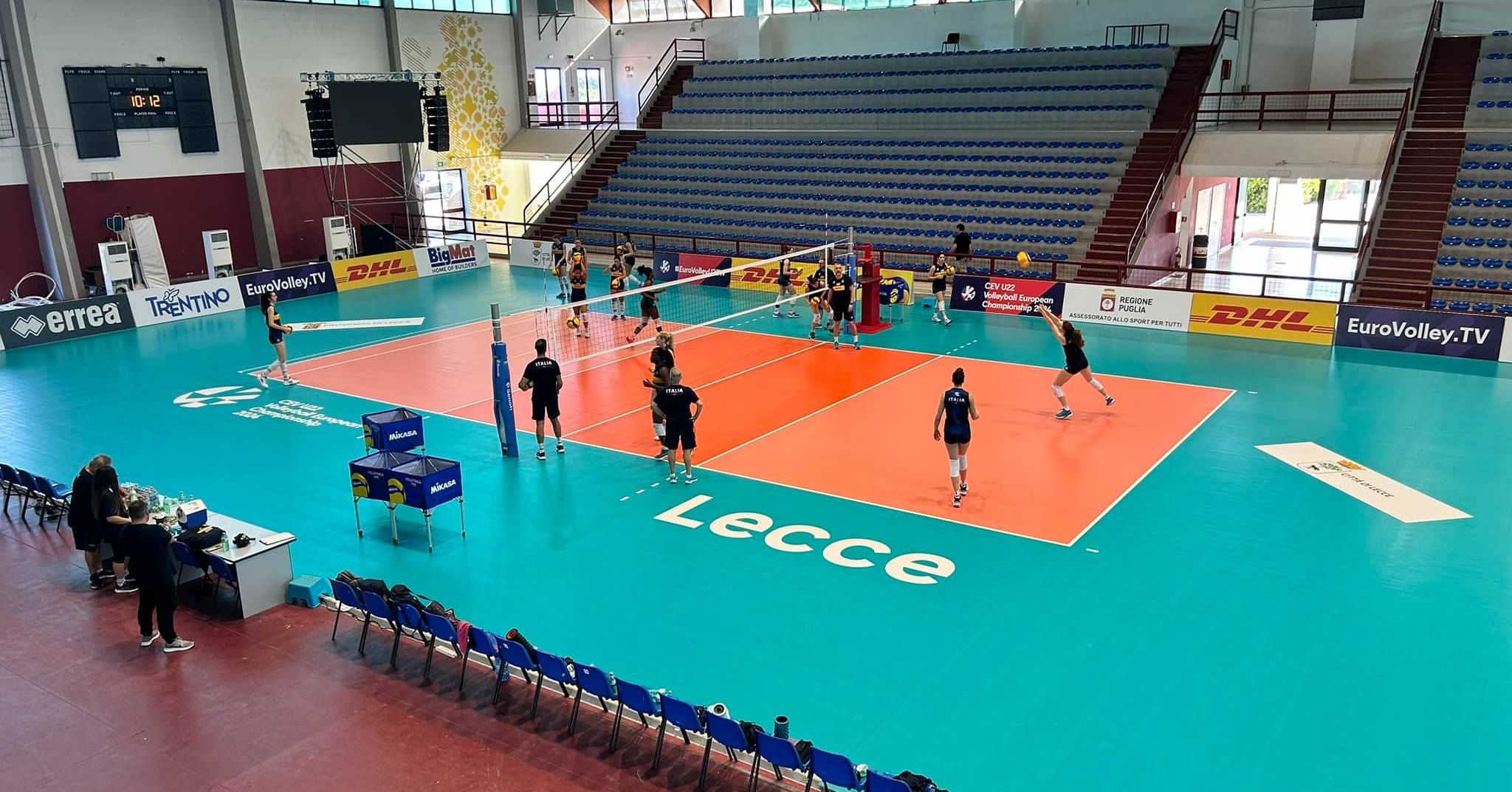 Volley femminile: campionato europeo under 22, partite tra Lecce e ...