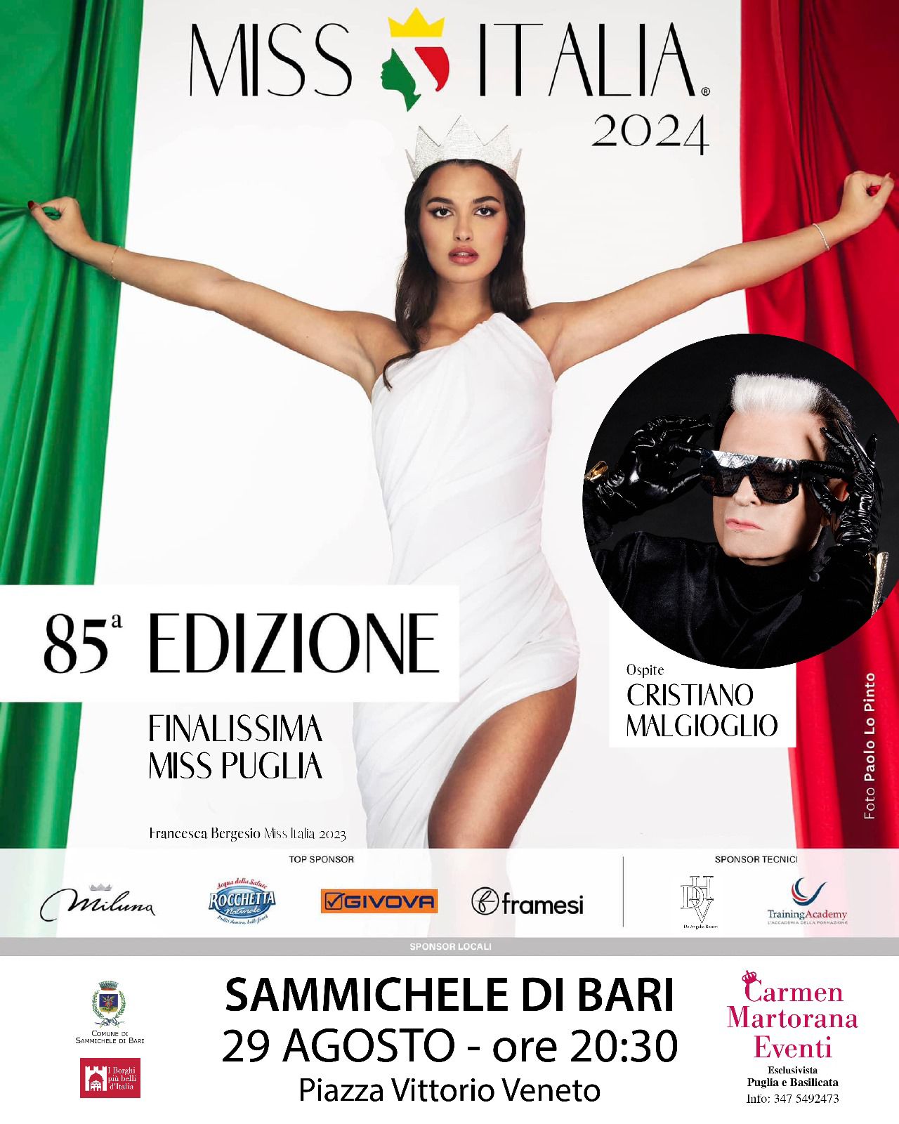 Miss Italia: domani la finale regionale a Sammichele di Bari – Noi Notizie.