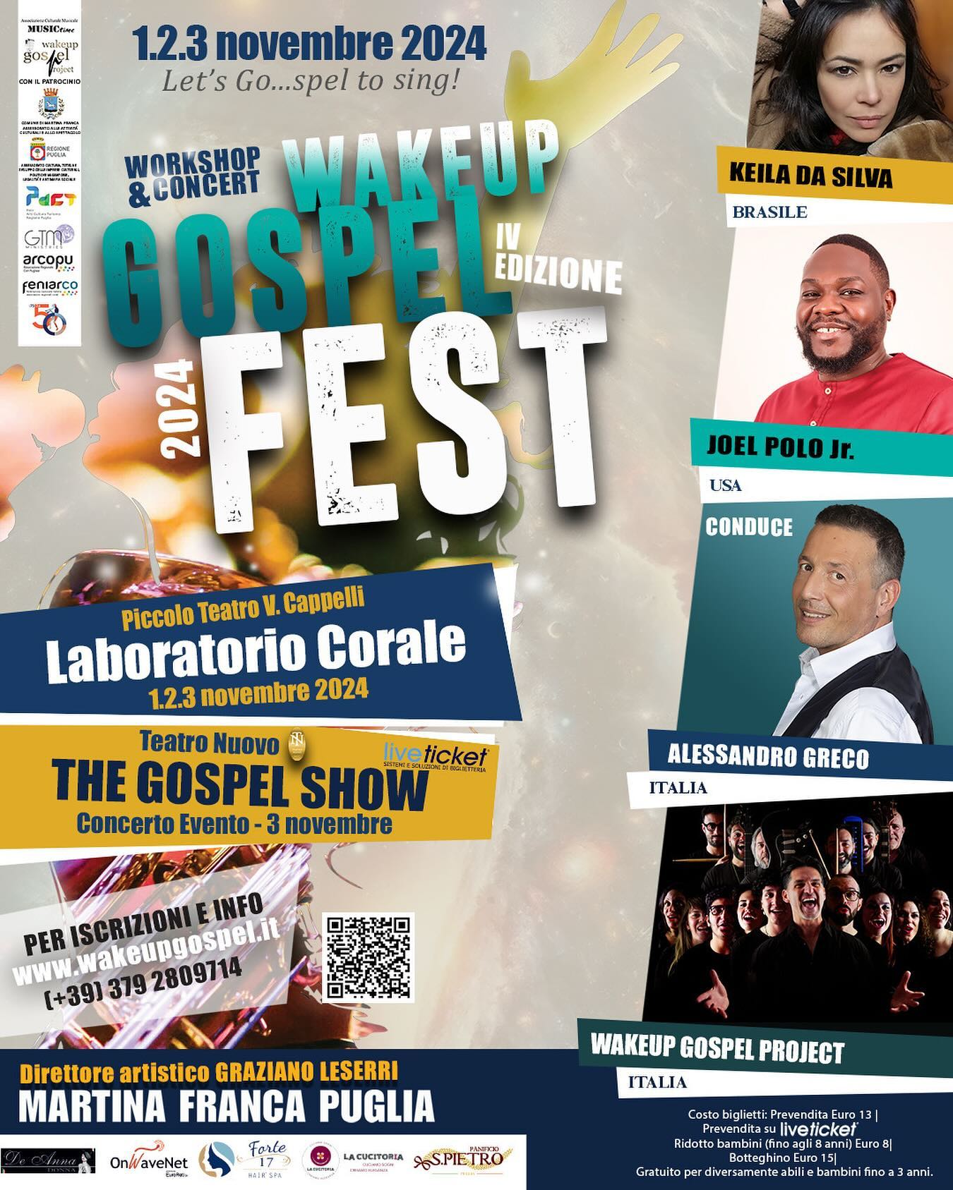 Wakeup gospel fest: domenica concerto a Martina Franca – Noi Notizie.