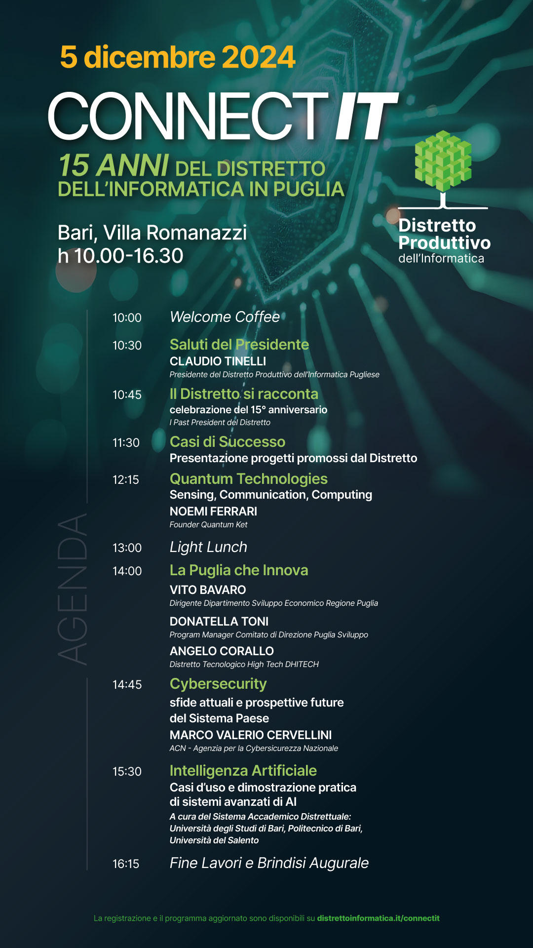 Bari: innovazione, tecnologie quantistiche, intelligenza artificiale e cybersecurity, oggi ...