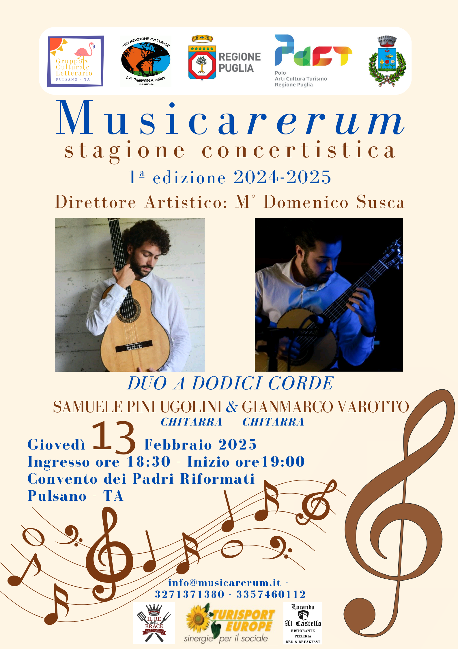 Pulsano: stasera concerto per chitarra – Noi Notizie.