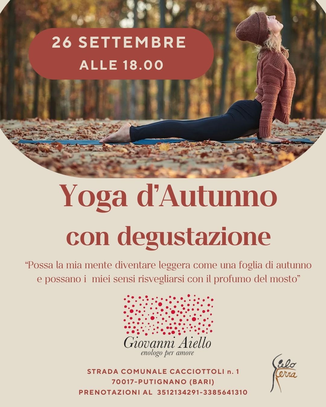 Putignano: yoga d'autunno – Noi Notizie.