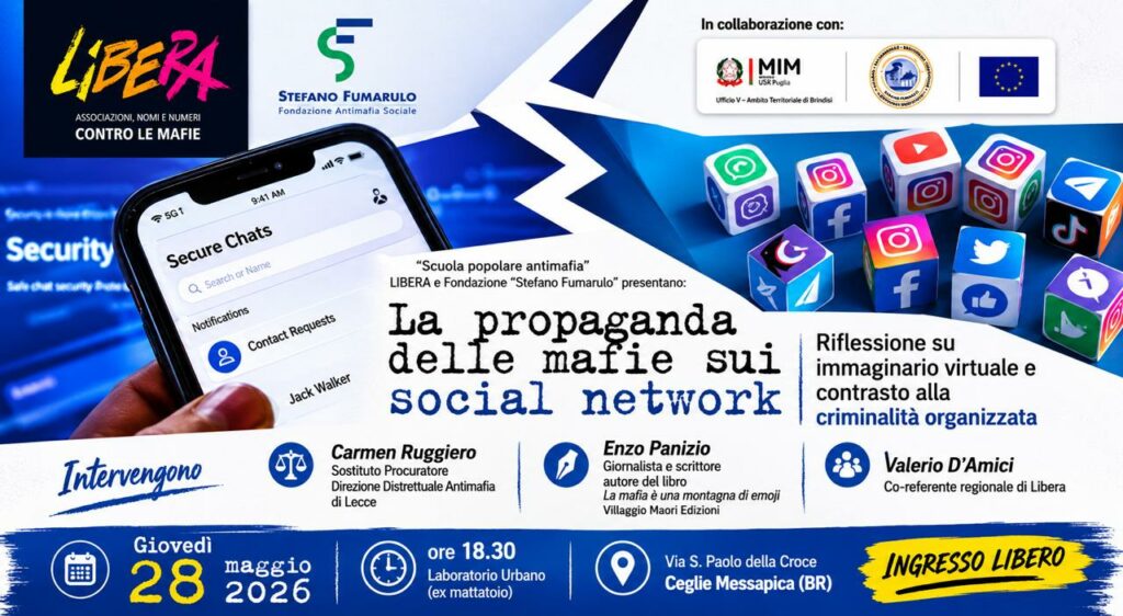 Comunicazione digitale e propaganda mafiosa social: convegno a Ceglie ...